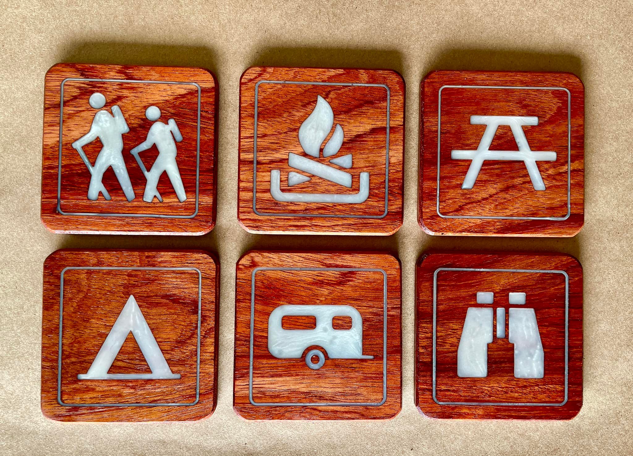 Camping Coasters – My Friend the Bird